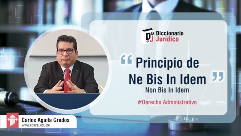 Principio Non Bis In Idem en Derecho Administrativo: Guía Completa ...